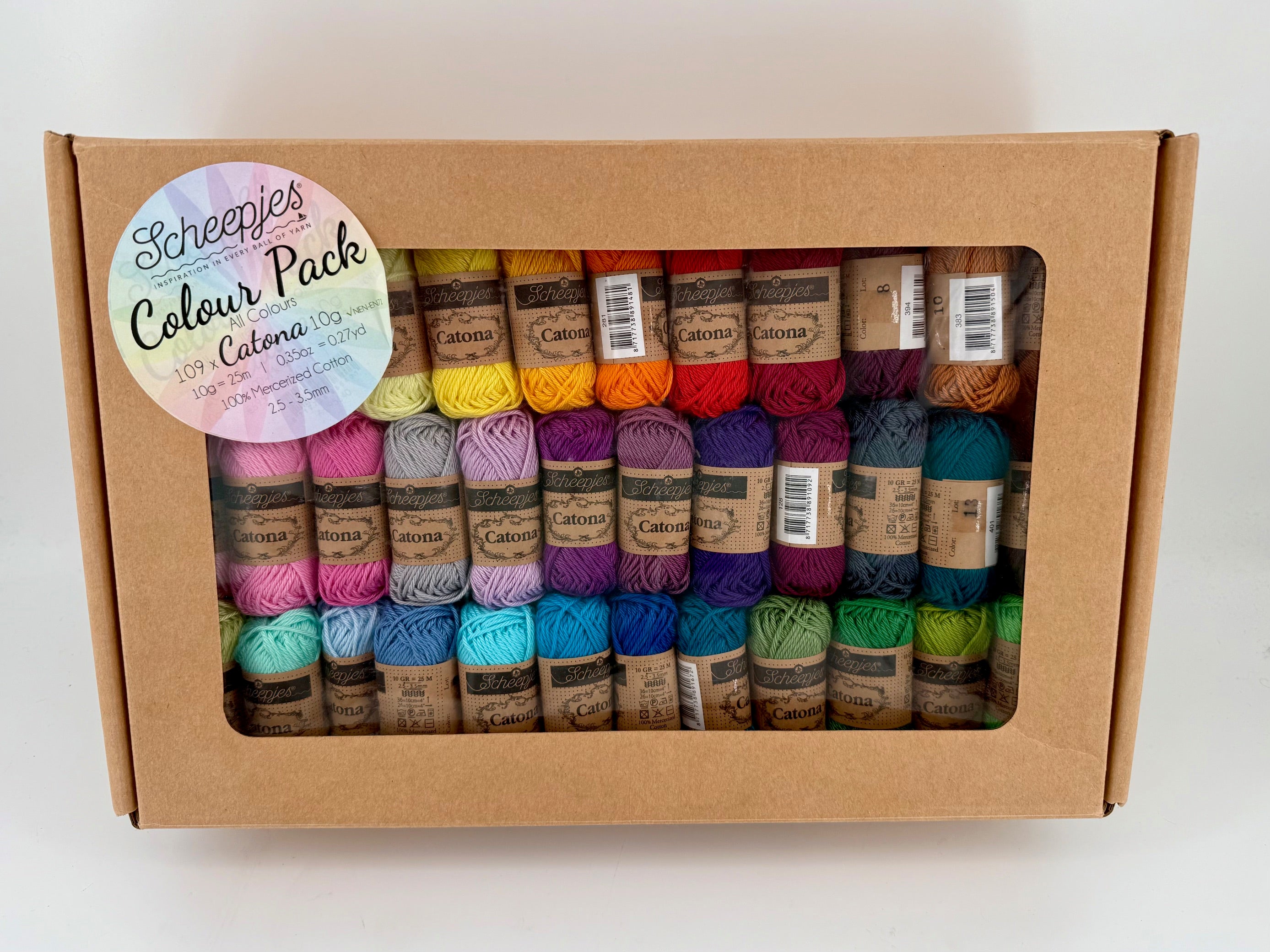 Scheepjes Colour Pack Catona – Treasured Yarns