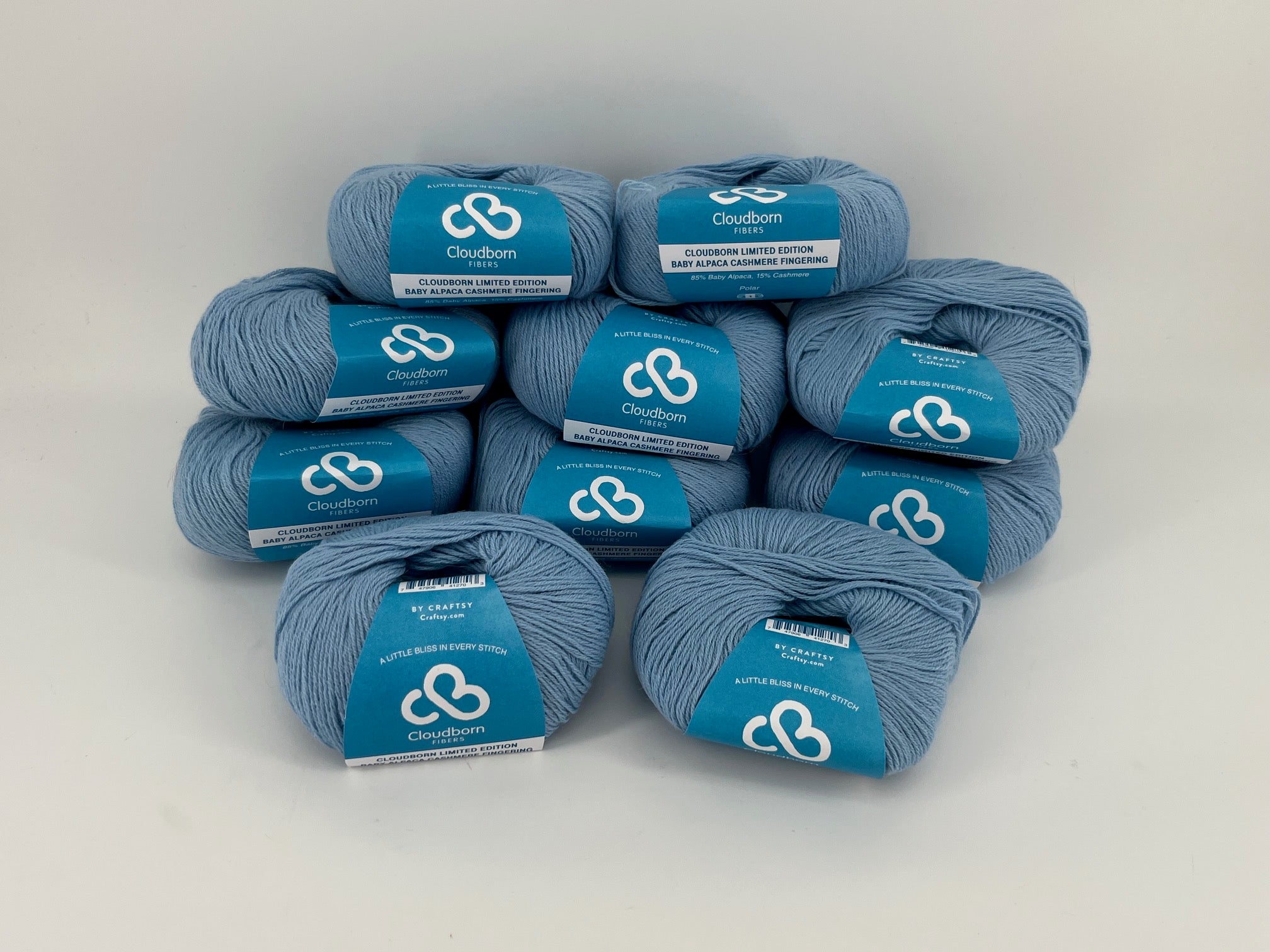 Cloudborn Fibers Baby Alpaca Cashmere Fingering - Multiple Available ...